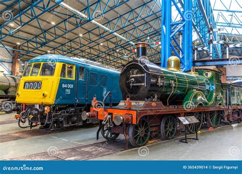 D Class No 737 Steam Locomotive 1901 At York Railway Museum