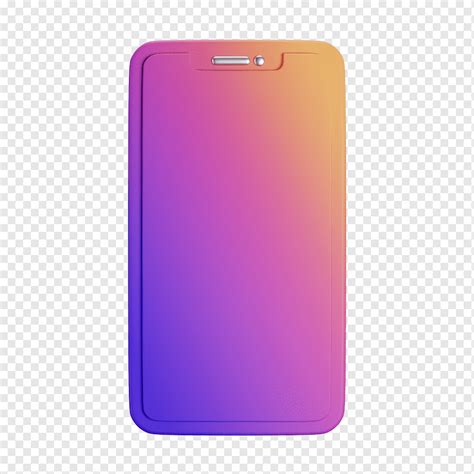 Móvel Gradiente De Cor 3d ícone Png Pngwing