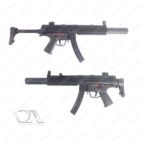 Airsoft Guns Classic Army Ca5 Sd6 Mp5 Sd6 Navy Seal Airsoft Aeg For