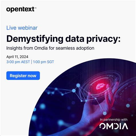 Data Privacy And Protection Opentext