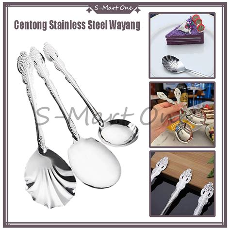 Jual Centong Wayang Stainless Sendok Sayur Lauk Prasmanan Sendok Sayur