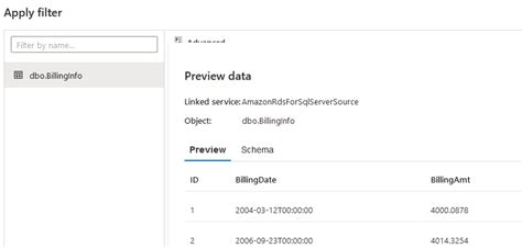 Copy Data From AWS RDS SQL Server To Azure SQL Database