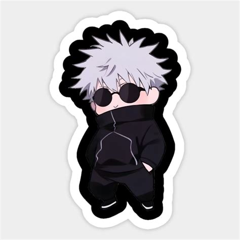 Chibi Gojo Satoru Gojo Satoru Sticker Teepublic