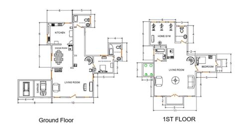 Create 2d Or 3d Floor Plans And Draftings By Autocad By Jayashanjinasen
