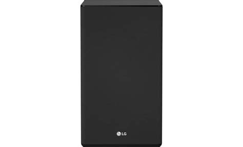 LG SN11RG Powered sound bar with wireless subwoofer, wireless rear ...