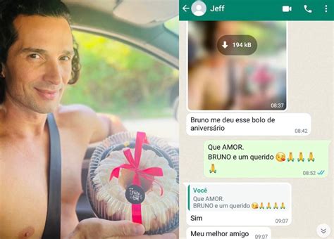 Caso Jeff Machado Veja O Bolo Que Principal Suspeito Da Morte Do Ator Deu A Ele No Dia Do