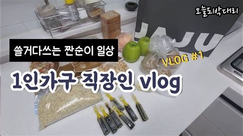 자취하는 직장인 브이로그 ㅣ 퇴근하고 모해요 ㅣ 절약이라 쓰고 할 거 다하고 다님 ㅣ 1인가구 일상 ㅣ 30대 직장인 Youtube