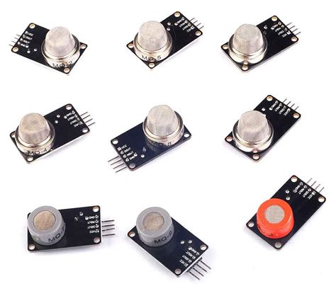 Assorted Mq Sensor Gas Detector Bundle 9 Sensors — Pmd Way