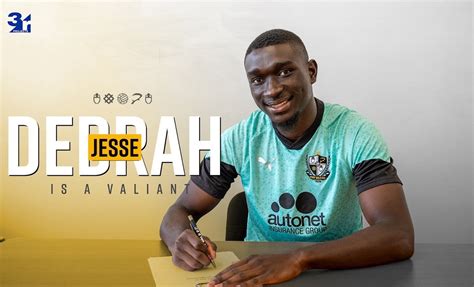 Jesse Debrah Is A Valiant R Port Vale
