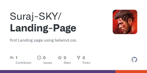Github Suraj Skylanding Page First Landing Page Using Tailwind Css