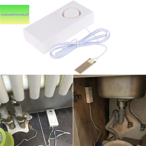 Metertryred Water Leakage Alarm Detector 120db Water Leak Sensor Flood Alert Overflow Alarm Ph