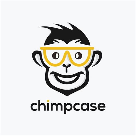 Affe Logo Premium Vektor