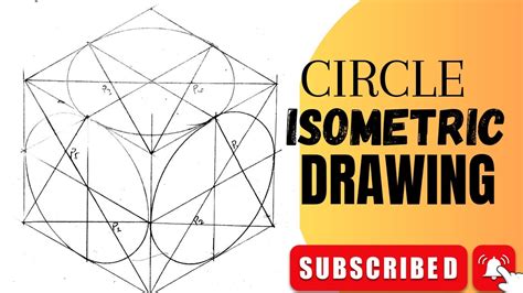 Isometric Circle Drawing Tutorial Engineering Drawing YouTube