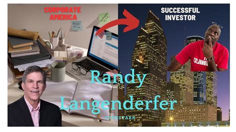From Corporate America To Real Estate Investor W Randy Langenderfer Youtube