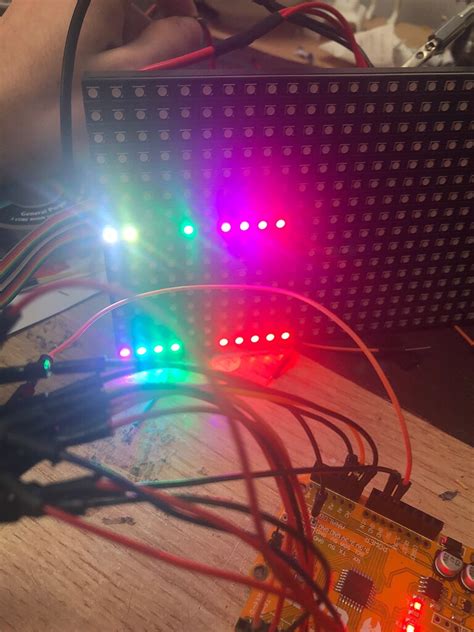 32x16 LED Matrix Not Working Arduino Core Electronics Forum