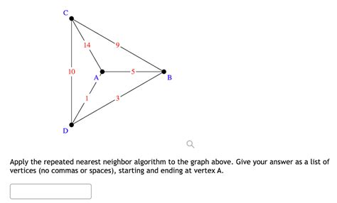answered apply the repeated nearest neighbor… bartleby