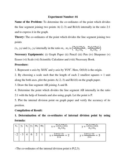 Math Practical Pdf Area Cartesian Coordinate System
