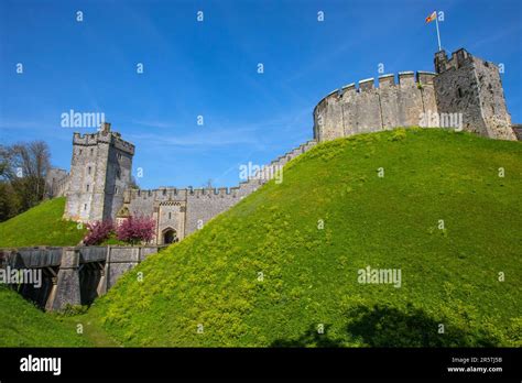 Sussex Uk April 29th 2023 Bevis Tower And The Keep At The Historic