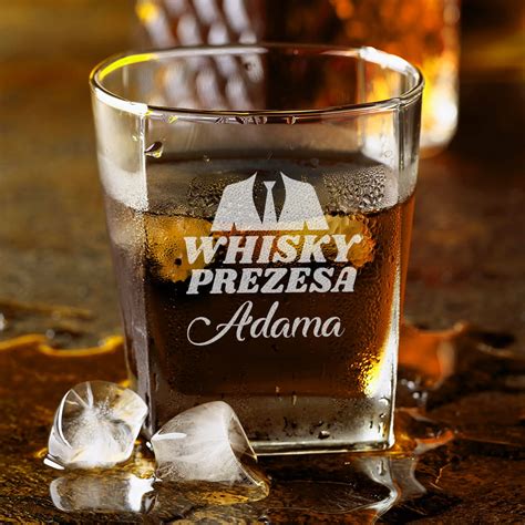 Szklanka Do Whisky Z Grawerem Prezent Dla Szefa Whisky Prezesa Prezenty Z Grawerem Sklep