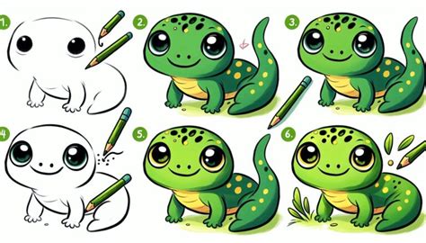 How To Draw Newt Trying Drawing