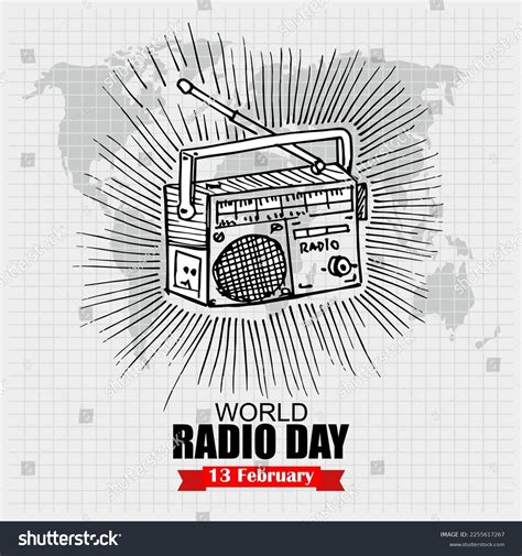 World Radio Day Poster Banner Stock Vector (Royalty Free) 2255617267 ...