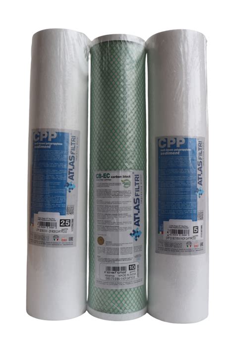 Universal 20 Triple Stage Big Blue Filter Replacement Bundle Shop