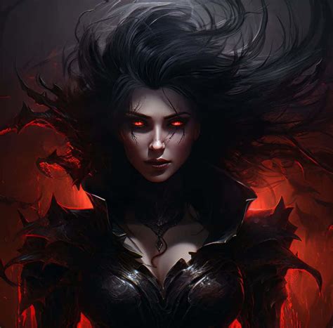 Download Dark Vampire Queen Pfp Wallpaper