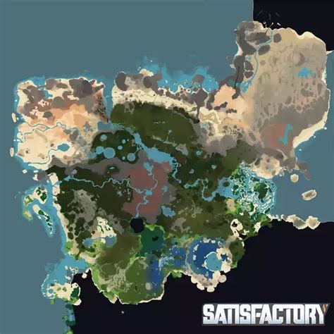 Satisfactory Map Artwork V1 Imgur Map Artwork Imgur Funny Jokes