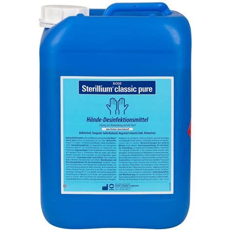Sterillium Pure 5 Liter 5000 Ml Kanister Handdesinfektionsmittel