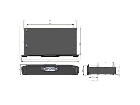 Rock Slide Engineering Tundra R Step Flat Surface Step 12 Inch Rs 1600 Universal Some