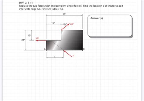 solved statics class also attached the final answer of the