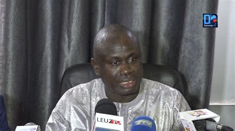 Seydi Gassama ‘il Nest Pas Question Que Des étudiants Aillent