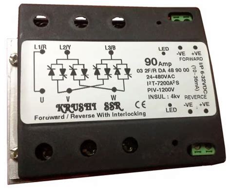 Forward Reverse 90amp Dc To Ac 3phase Solid State Relay At ₹ 2799 Piece Forward Reverse Solid