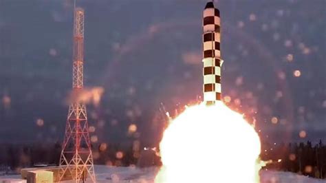 Russia Test Launches Satan 2 Ballistic Missile