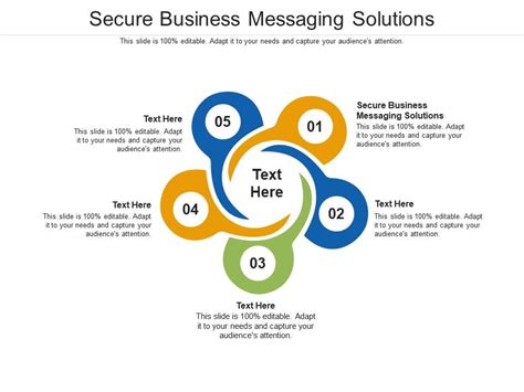 Secure Business Messaging Solutions Ppt Powerpoint Presentation File