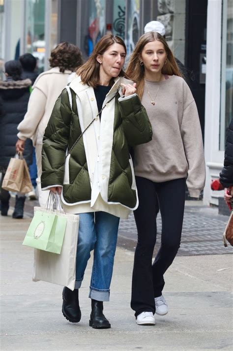 Sofia Copolla Out Shopping With Her Daughter Romy Mars In New York 03102023 Hawtcelebs