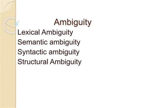 1 ambiguity pptx