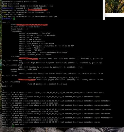 how to transfer a bluetooth headset microphone from debian 11 to home