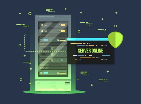 Data Center And Server Room Storage Royalty Free Vector