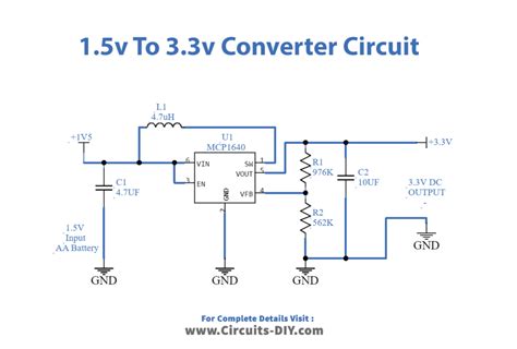 15v To 33v Converter Mcp1640