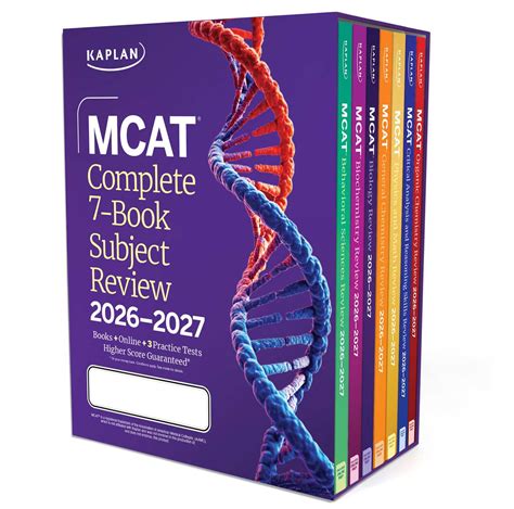 Mcat Complete 7 Book Subject Review 2026 2027 Set Includes Books Online Prep 3 Practice Tests