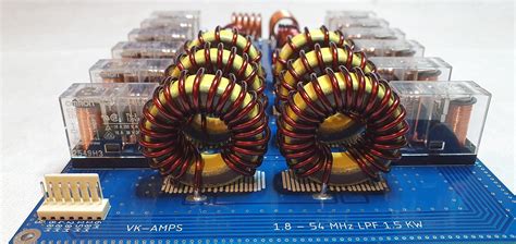 18 54 Mhz 7 Band Low Pass Filter 15kw — Vk Amps
