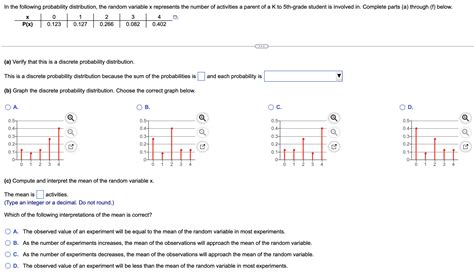 Solved D Compute The Standard Deviation Of The Random Chegg