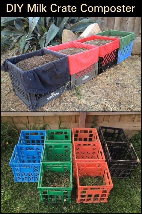Diy Milk Crate Composter Artofit