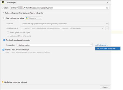 Use Pycharm As Fmeobjects Python Ide Fme Support Center