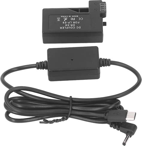 Dr E8 Dc Coupler Lp E8 Dummy Battery Dummy Battery Type C