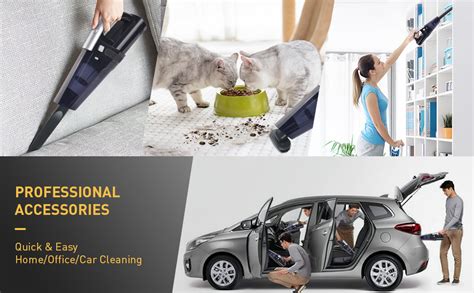 Handheld Vacuum Cordless Portable 10000pa Strong Suction Car Vacuum