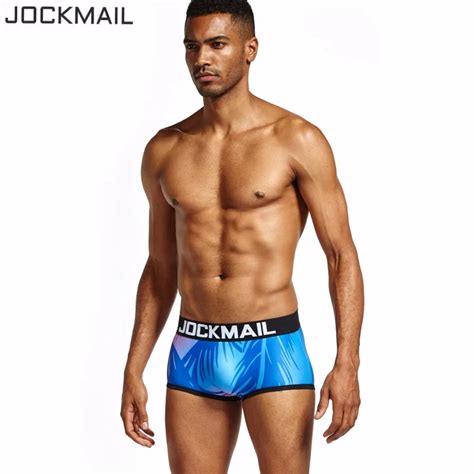 Buy Jockmail Brand Mens Underwear Boxers Sexy Slip