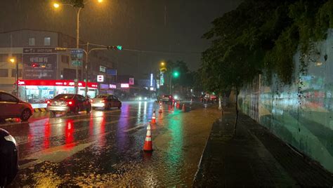 台中深夜降大雨 海線地區傳淹水災情