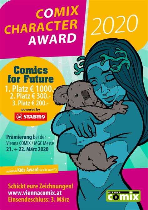 Comix Character Award Vienna Comix